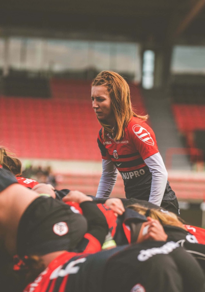 Pauline Bourdon｜Joueuse du Stade Toulousain